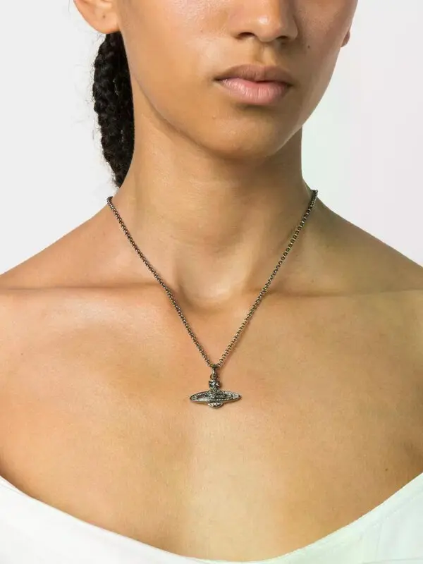 VIVIENNE WESTWOOD Orb Pendant Necklace - Silver