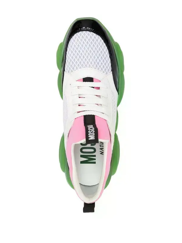 Moschino Bubble-sole Low-top Sneakers