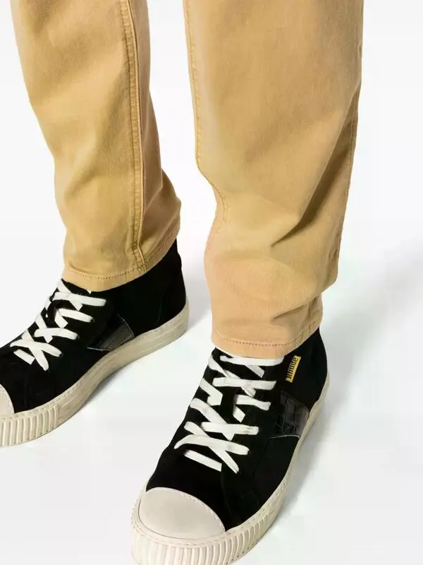DIESEL® Drawstring Tapered Cotton Blend Trousers