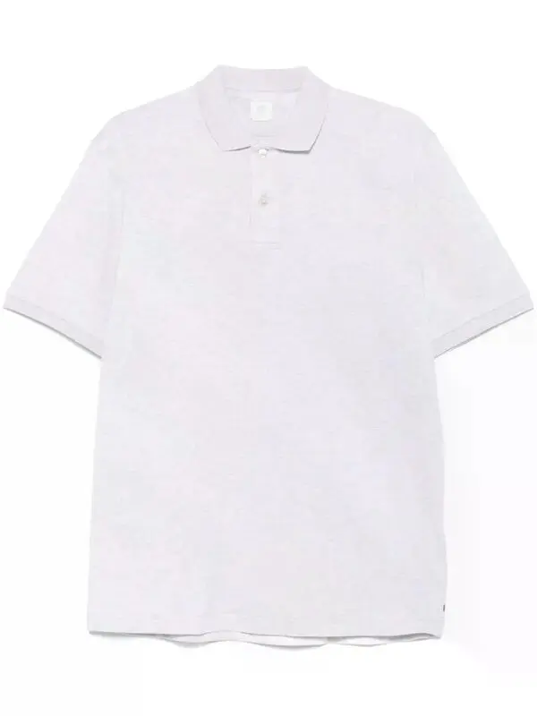 Eleventy Cotton Polo Shirt - Grey