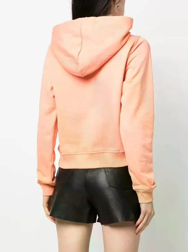 DIESEL® Logo Patch Drawstring Hoodie