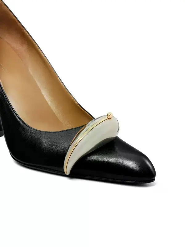 Tory Burch 90mm Pierced Xl Pumps - Black