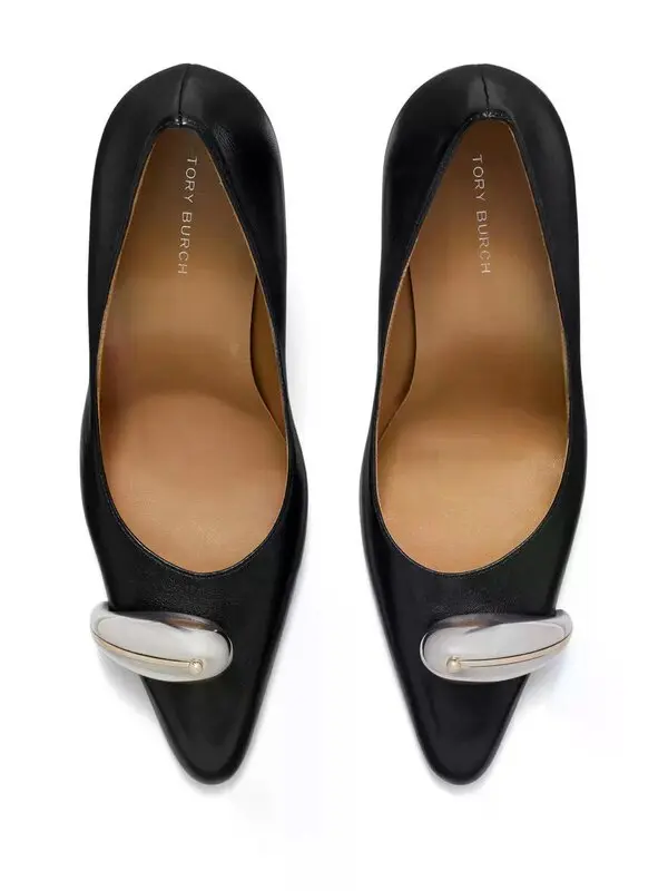 Tory Burch 90mm Pierced Xl Pumps - Black