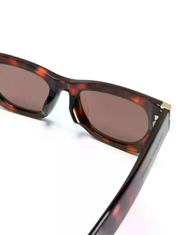 Alexander McQueen Tortoiseshell Cat-eye Sunglasses