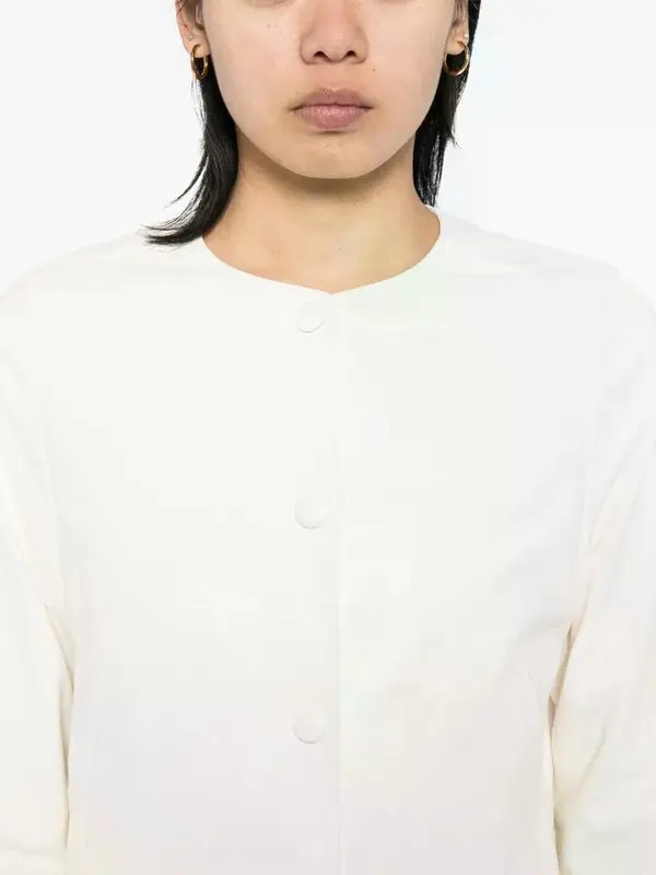 Cynthia Rowley Cropped Leather Jacket