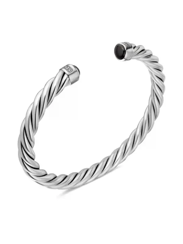 David Yurman Sterling Cable Cuff Bracelet
