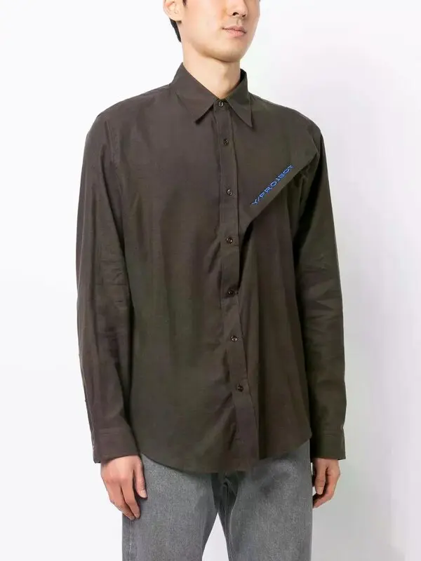 Y/project Long-sleeve Button-fastening Shirt