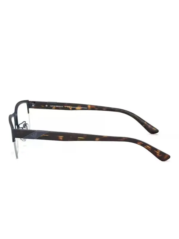 Emporio Armani Rectangle Frame Eyeglasses