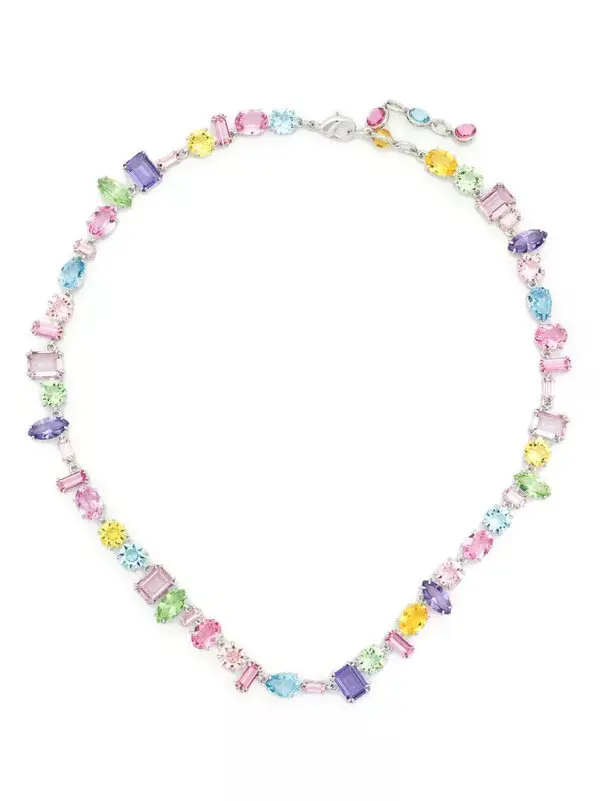SWAROVSKI Gema Mixed-crystal Necklace - Silver