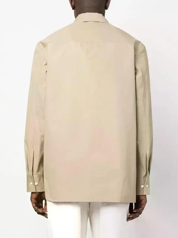 JIL SANDER Long-sleeve Cotton Shirt