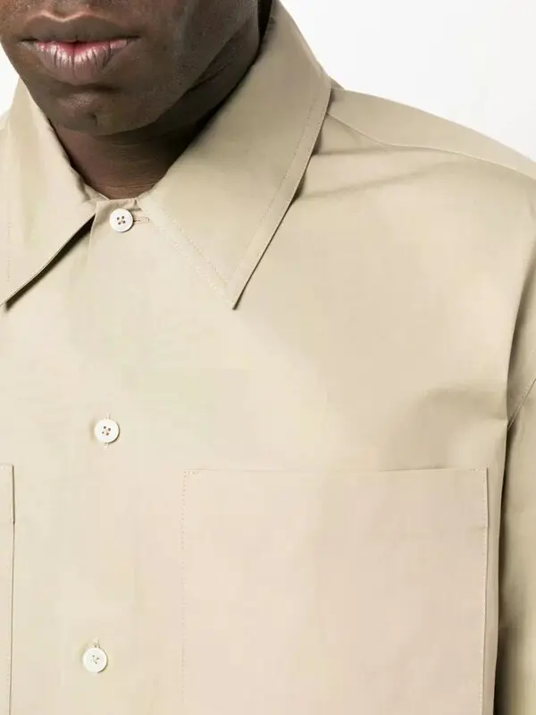 JIL SANDER Long-sleeve Cotton Shirt