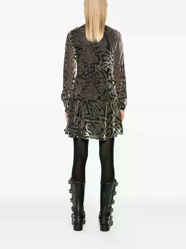 Ulla Johnson Gia Mini Dress In Nickel