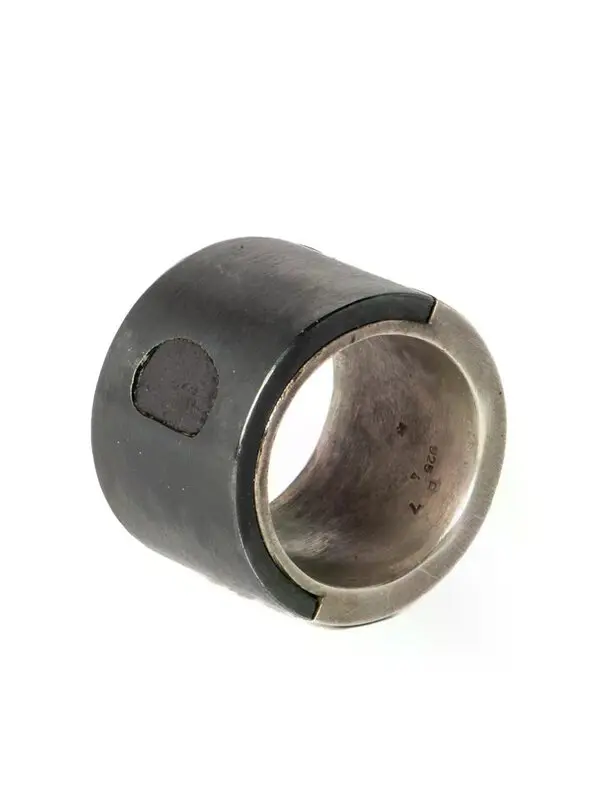 PARTS OF FOUR Sistema Sterling Diamond Ring - Silver