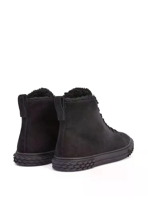 GIUSEPPE ZANOTTI High-top Sneakers - Black
