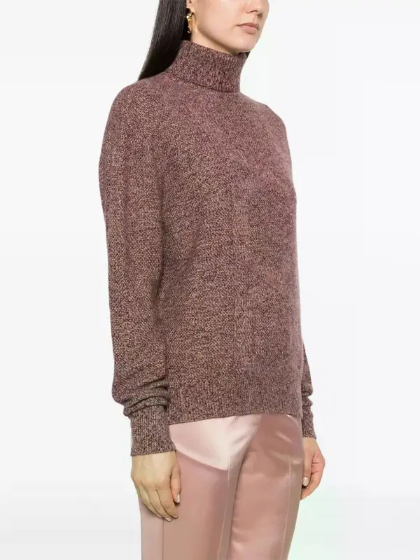 Kiton Speckle-knit Cashmere-silk Blend Jumper