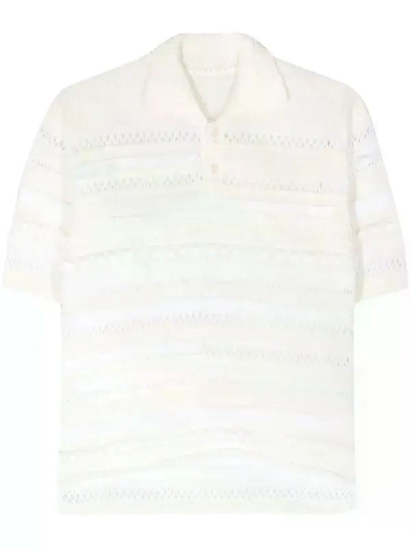 Y’s Knitted Polo Top