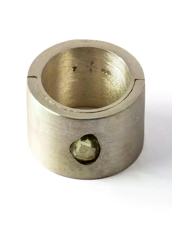 PARTS OF FOUR Sterling And Yellow Sapphire Ring - Silver