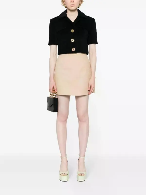 PATOU Bouclé Mini Skirt