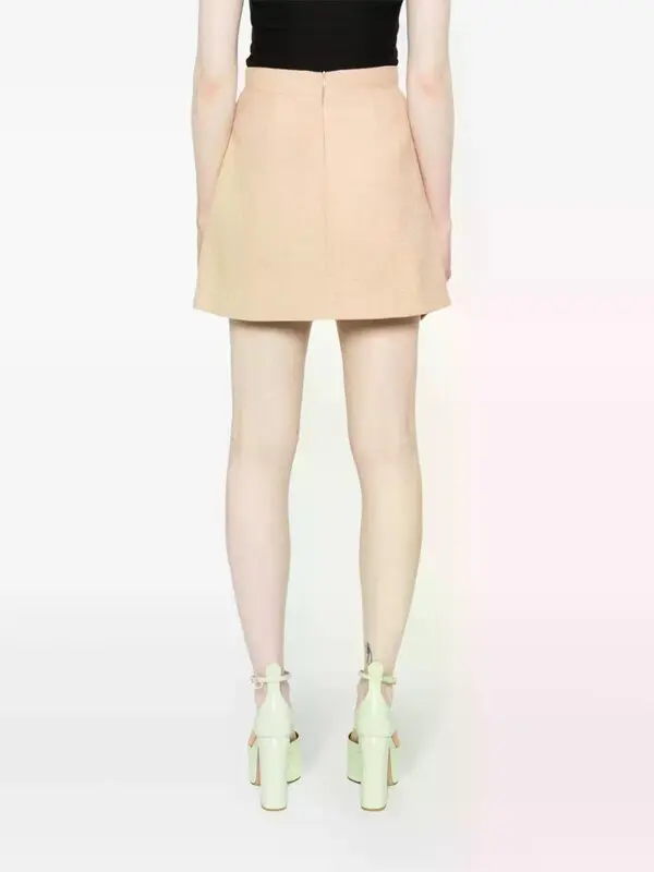 PATOU Bouclé Mini Skirt
