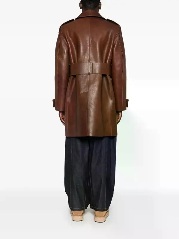 JW Anderson Leather Trench Coat