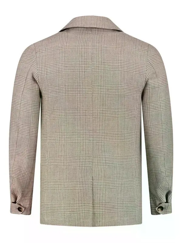 LUIGI BORRELLI Houndstooth Blazer