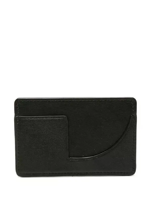 PATOU Jp Leather Cardholder - Black