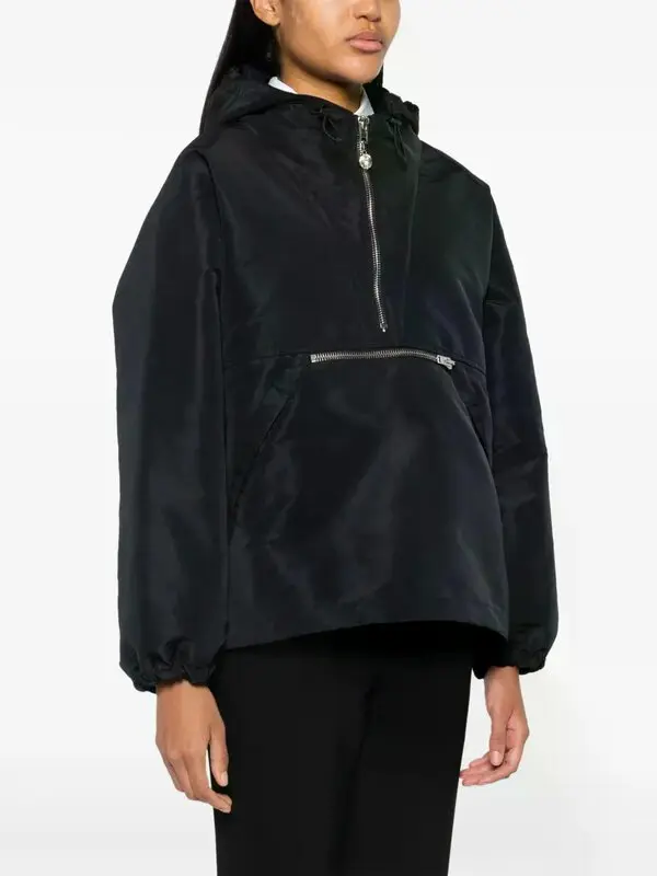 Moschino Patch Detail Hooded Jacket
