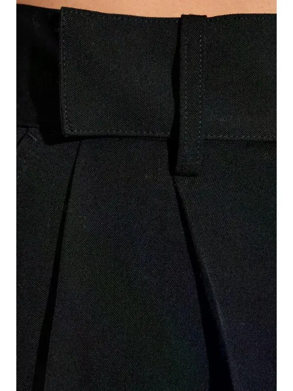 Yohji Yamamoto Pleated Wool Twill Trousers