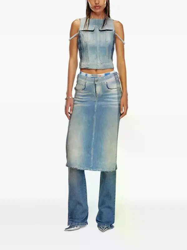 DIESEL® D-sel 007x8 Flare Jeans