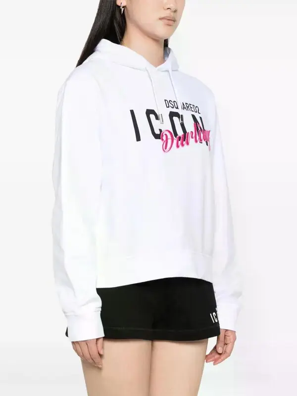 Dsquared2 Icon Darling Cotton Hoodie