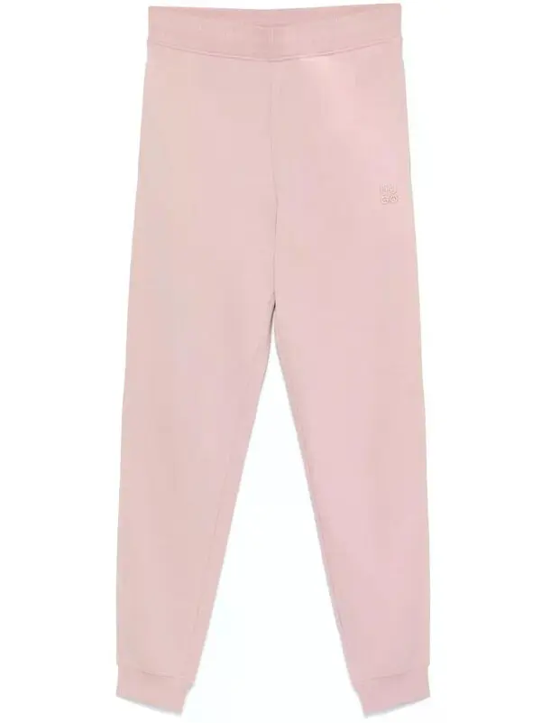 Hugo Logo-embroidered Track Trousers - Pink