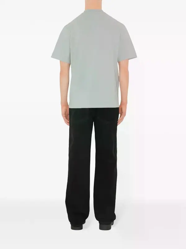 Burberry Equestrian Knight-motif T-shirt - Grey
