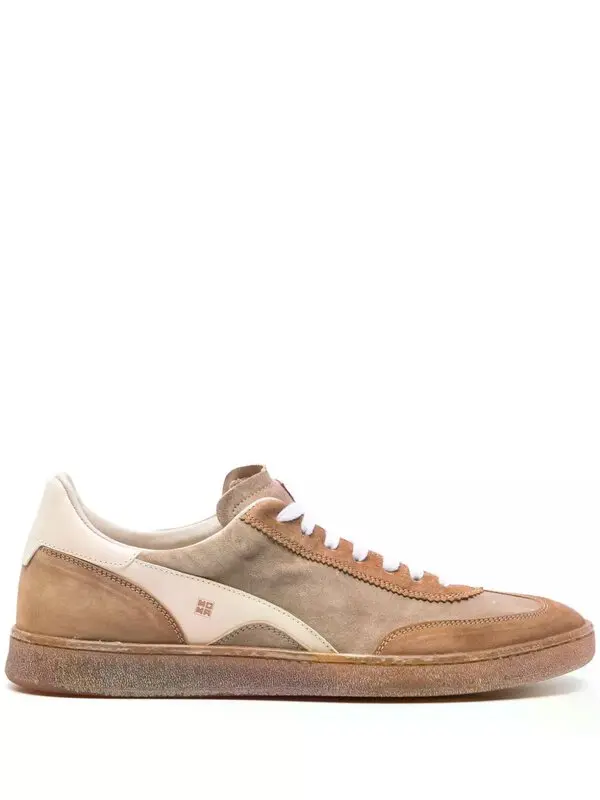 Moma Panelled Suede Sneakers - Neutrals