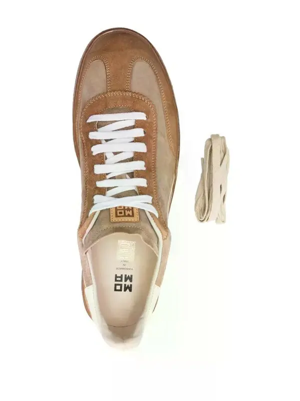 Moma Panelled Suede Sneakers - Neutrals