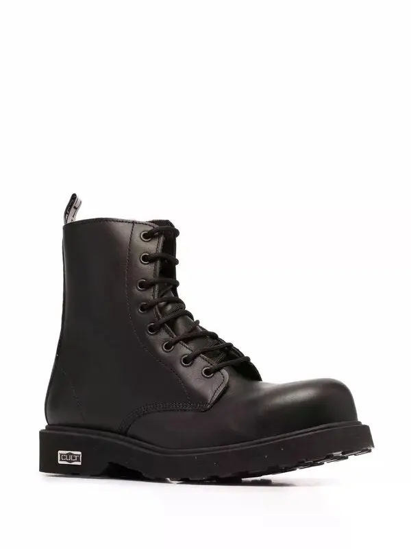 CULT Lace-up Biker Boots