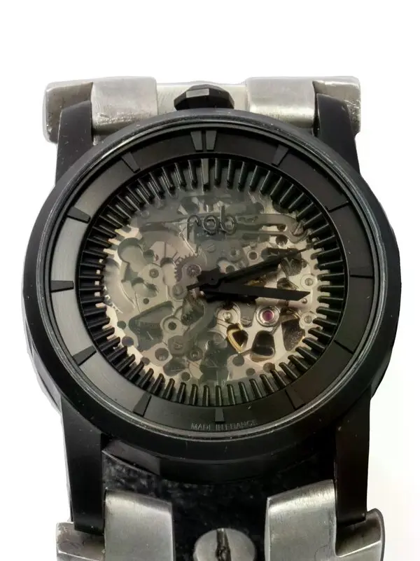 PARTS OF FOUR P4—fob #407 42mm Automatic Watch - Silver
