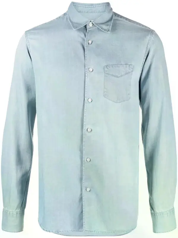 Officine Générale Button-up Lyocell Shirt