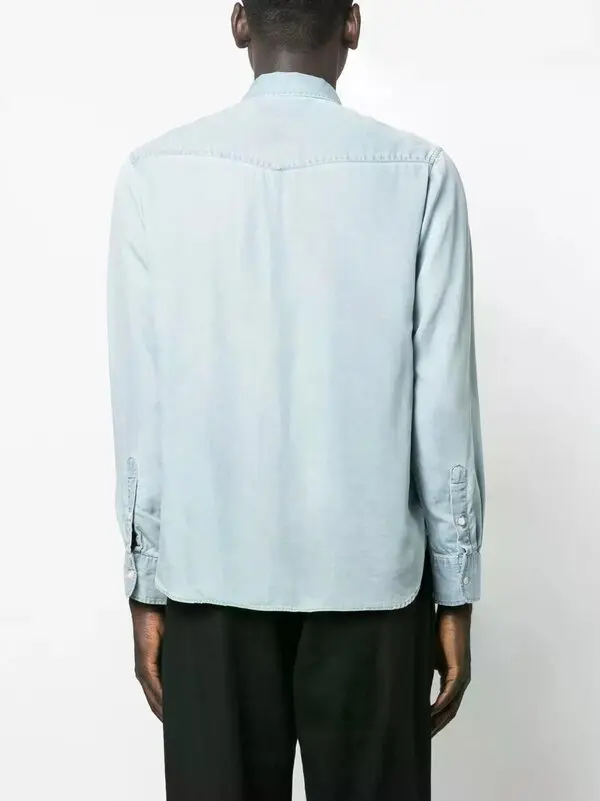 Officine Générale Button-up Lyocell Shirt