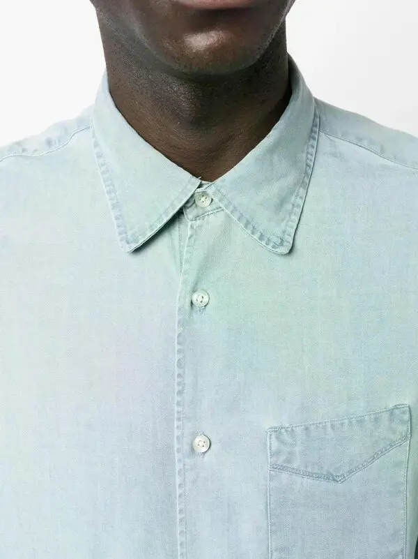 Officine Générale Button-up Lyocell Shirt