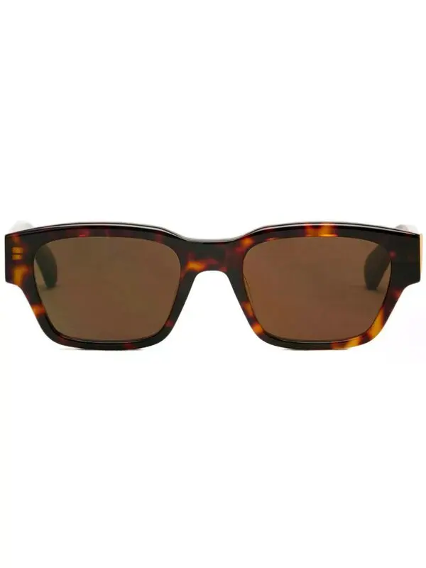 AMI Paris 75009 Tortoiseshell Acetate Sunglasses - Brown