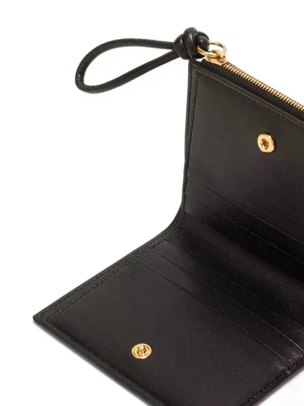 JIL SANDER Small Bi-fold Leather Purse