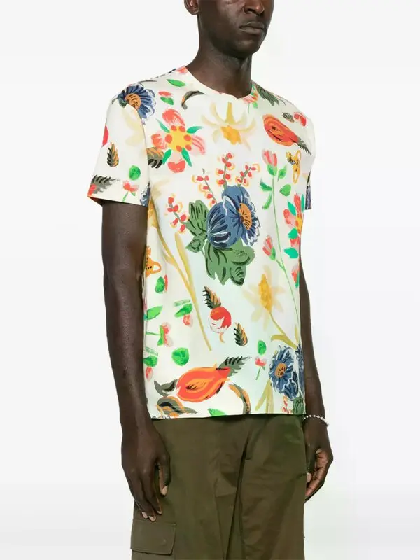 VIVIENNE WESTWOOD Folklore-print Cotton T-shirt