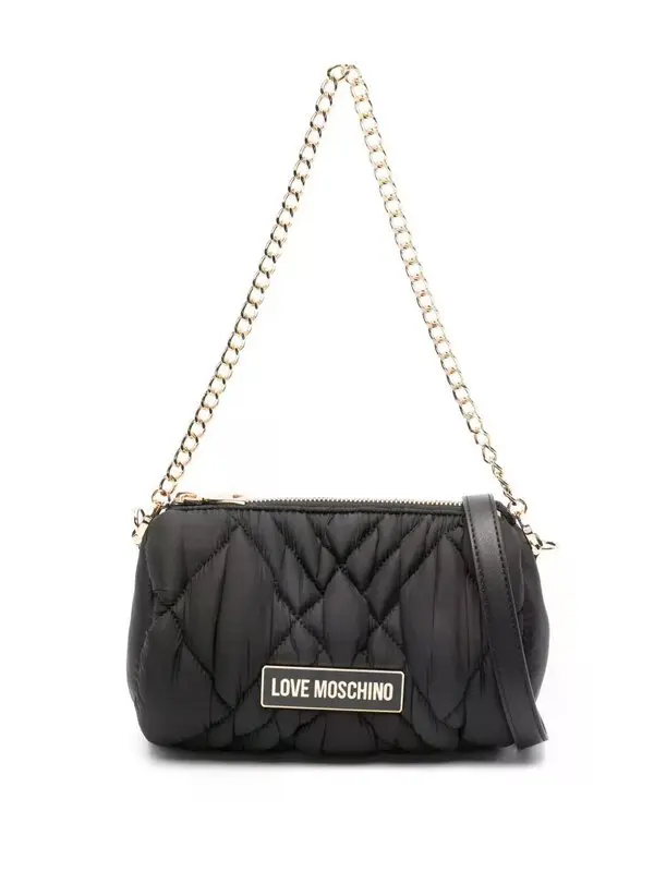 Moschino Quilted Tote Bag - Black