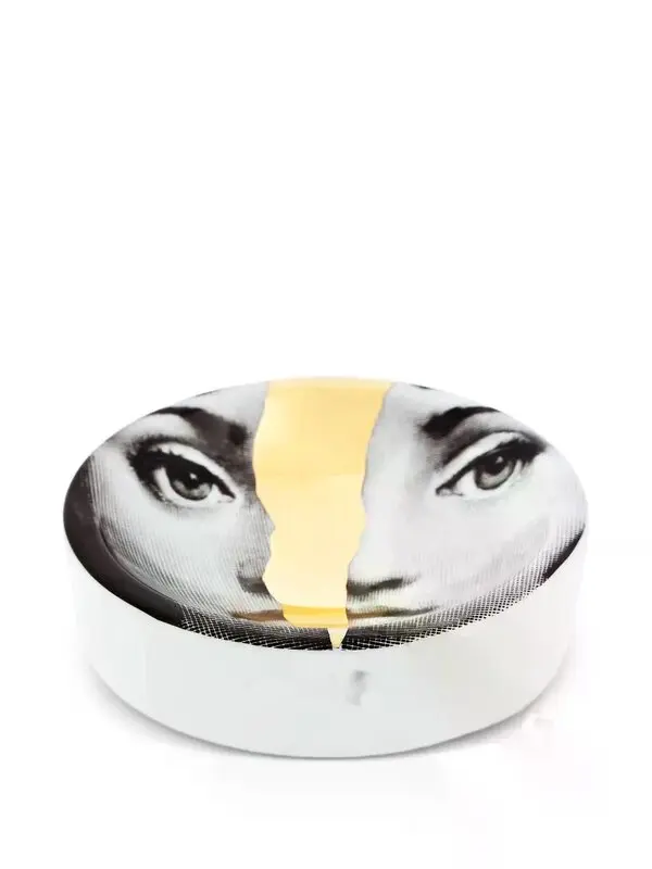 FORNASETTI Tema E Variazioni N.10 Ashtray - Grey