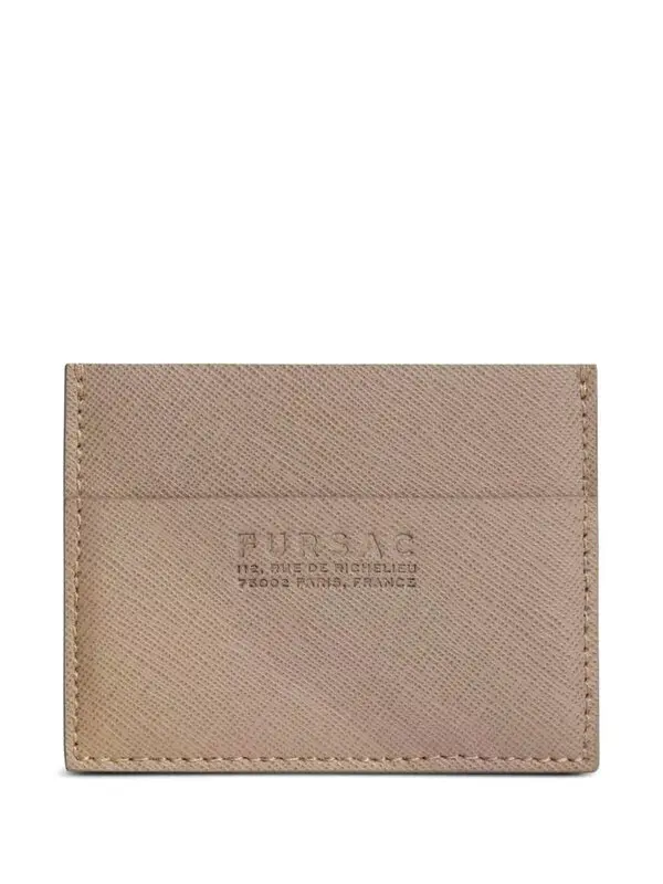 FURSAC Logo-embossed Card Holder - Neutrals