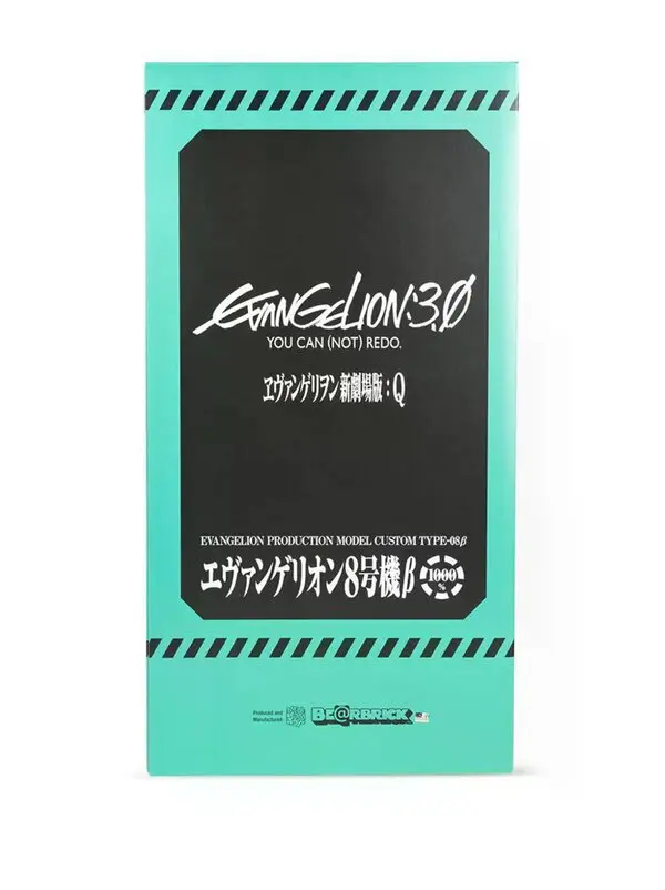 MEDICOM TOY Evangelion Unit 8 Beta Be@rbrick 1000% Figure - Pink