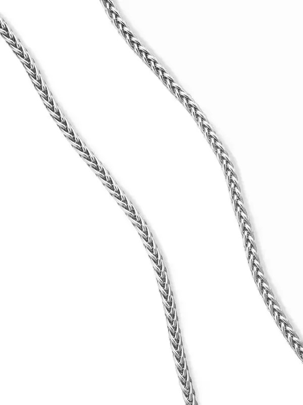 David Yurman Sterling 2.5mm Wheat Chain Necklace
