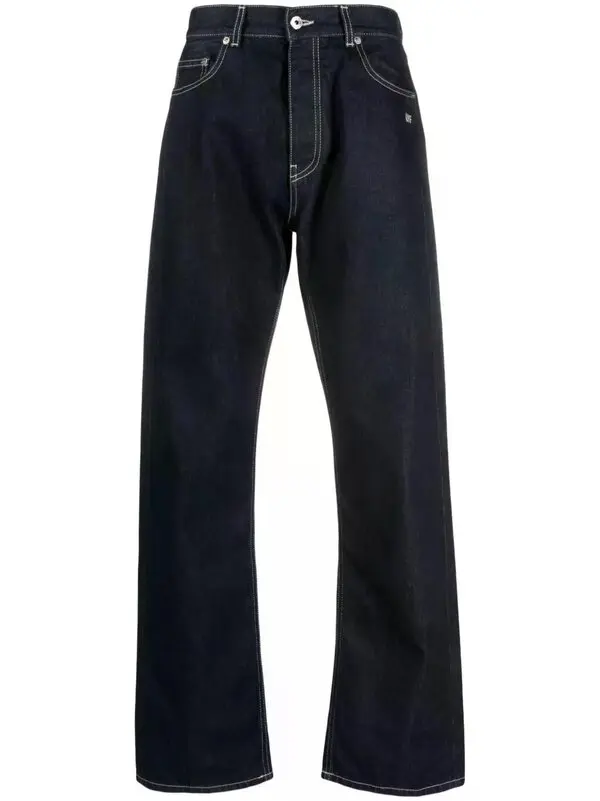 Off-White Logo-embroidered Skate Jeans