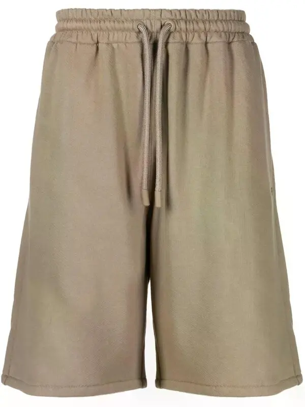 Off-White Diag Cotton Track Shorts
