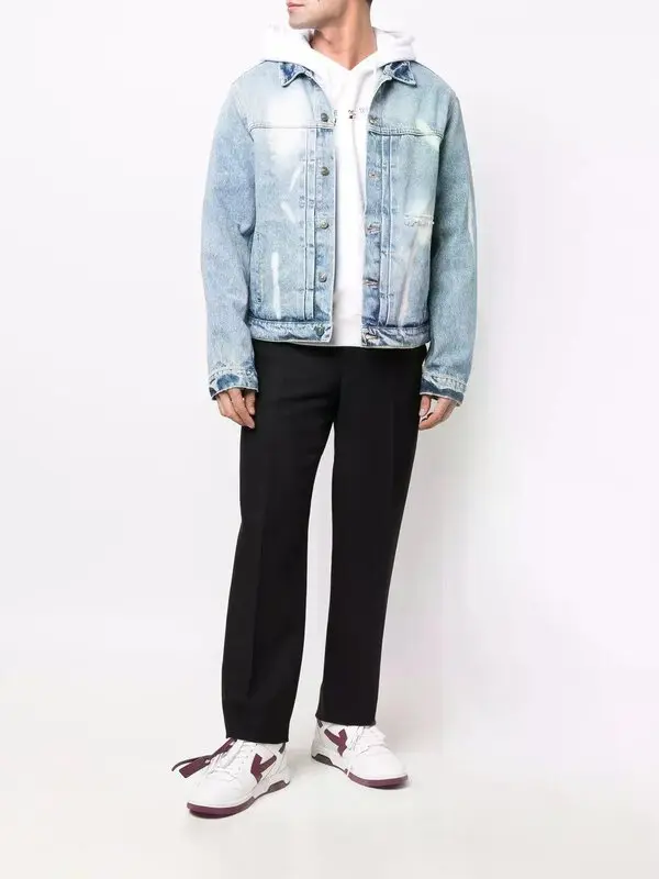 424 Bleached Denim Jacket